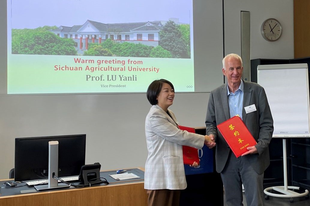 Visit of Delegation from Sichuan Agricultural University, China, on 9 ...